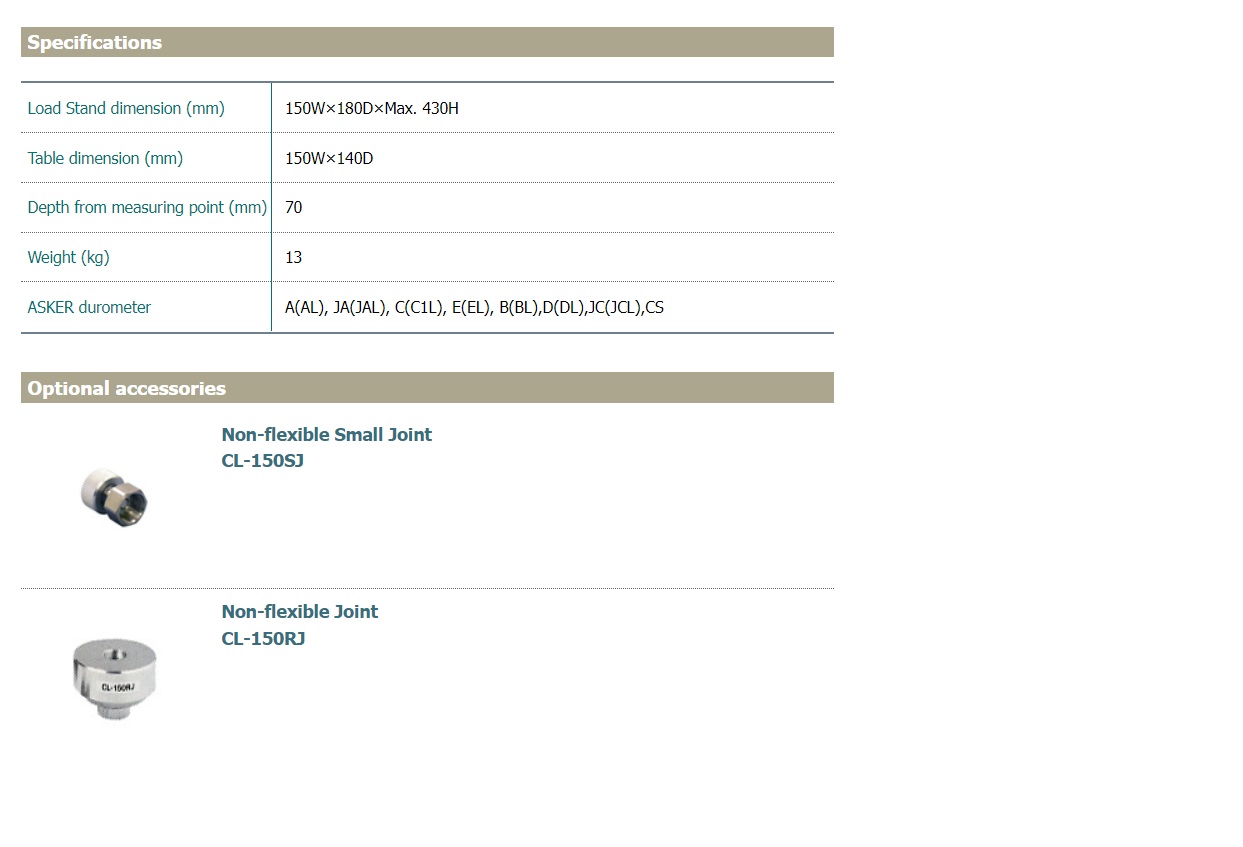 Ichiban Precision Sdn Bhd - Asker - Asker Constant Loader for Durometer